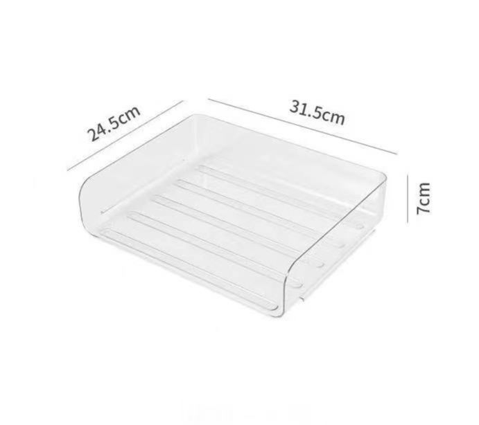 Classy Luxe Desk Organize Storage Box Plastic Stackable Storage Cabinet ...