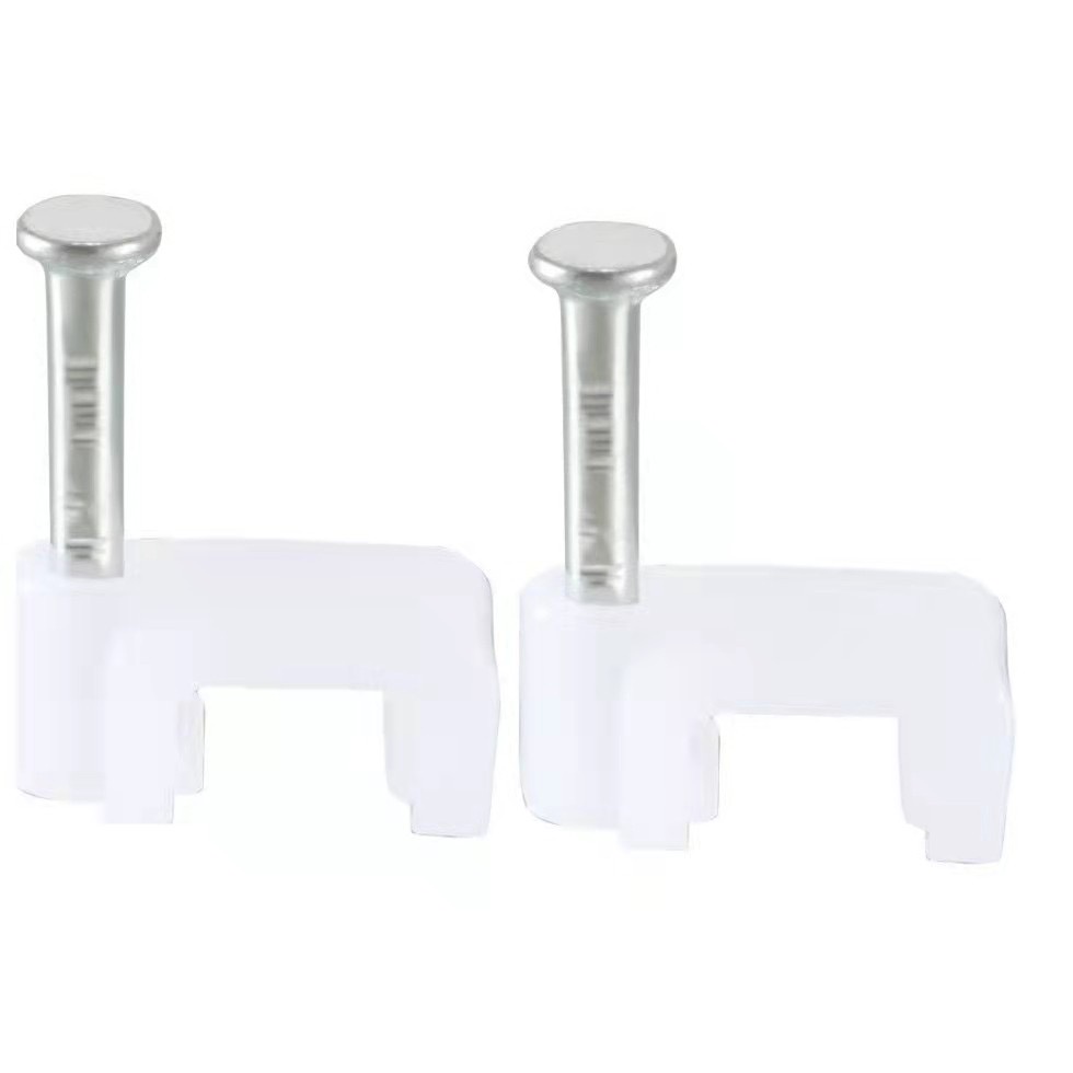PVC CABLE CLIP CABLE CLAMP FLAT/ROUND Cable Clip Voschtech. | Lazada PH