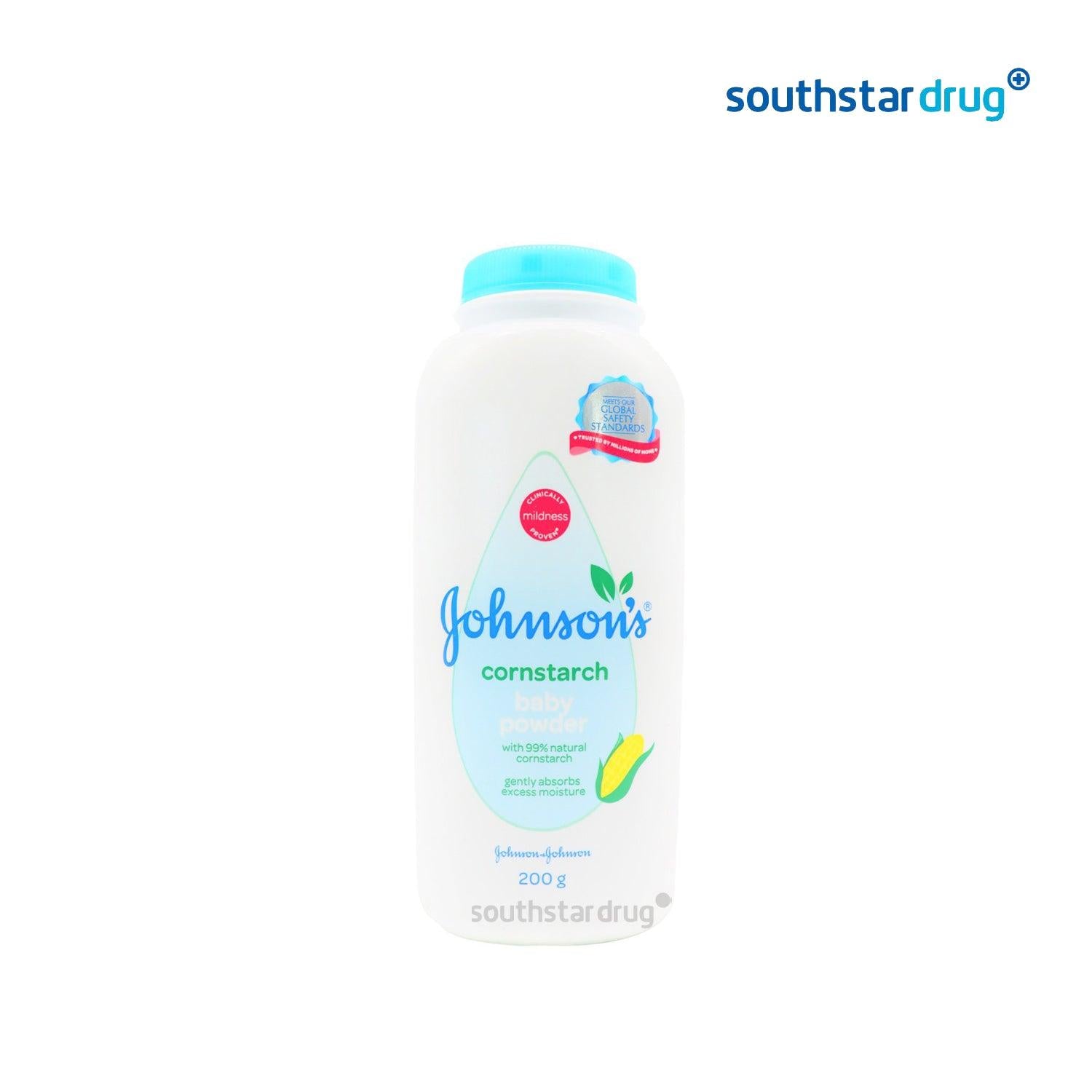 Johnsons Cornstarch 200 g Baby Powder | Lazada PH