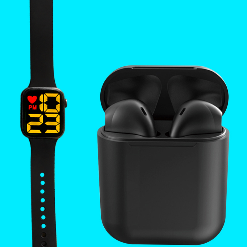 Macaroon Bluetooth Earphone with S-watch | Lazada PH