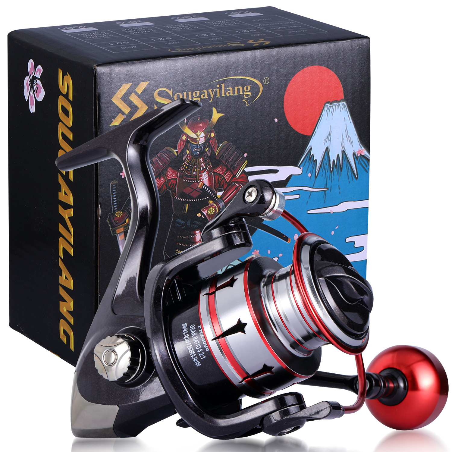 [COD]Spinning Fishing Reel on Sale 1000-5000 Series CNC Handle and ...