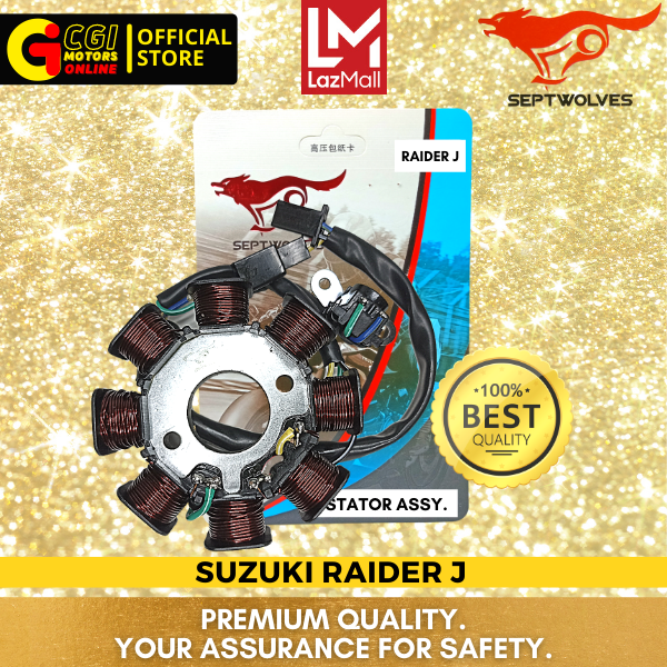 SEPTWOLVES Stator Assembly for Suzuki Raider J | Lazada PH