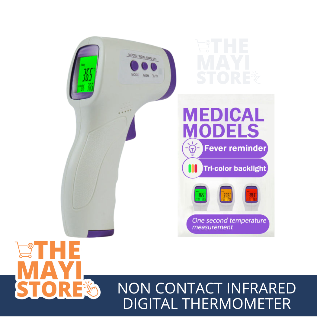 The Mayi Store | Digital thermometer three-color infrared forehead ...