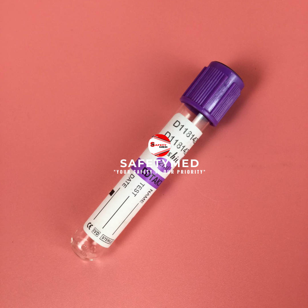 VACUTAINER BLOOD COLLECTION EDTA TUBE VIOLET TOP PER PIECE EDTA TUBE ...