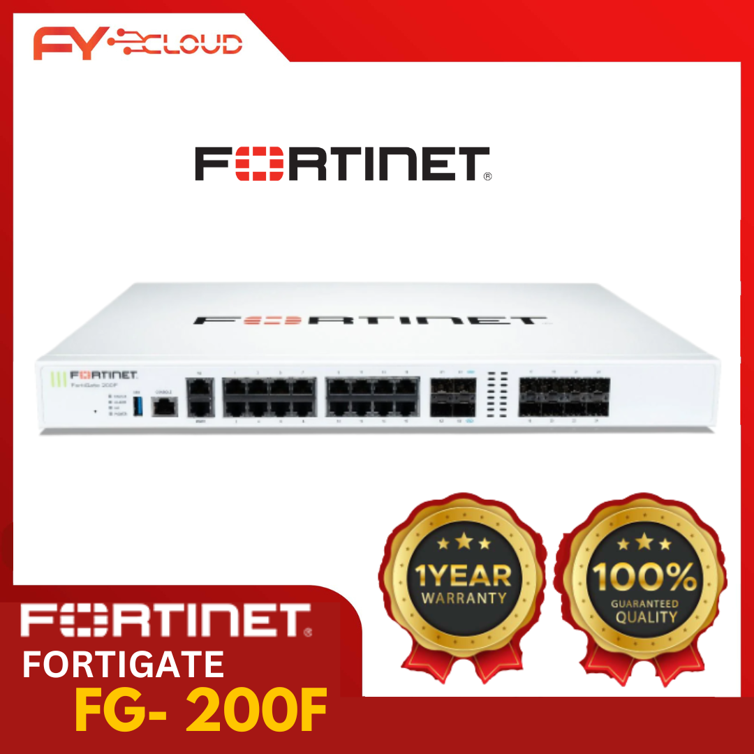 Fortinet FortiGate FG-200F -- 18 x GE RJ45 (including 1 x MGMT port, 1 ...