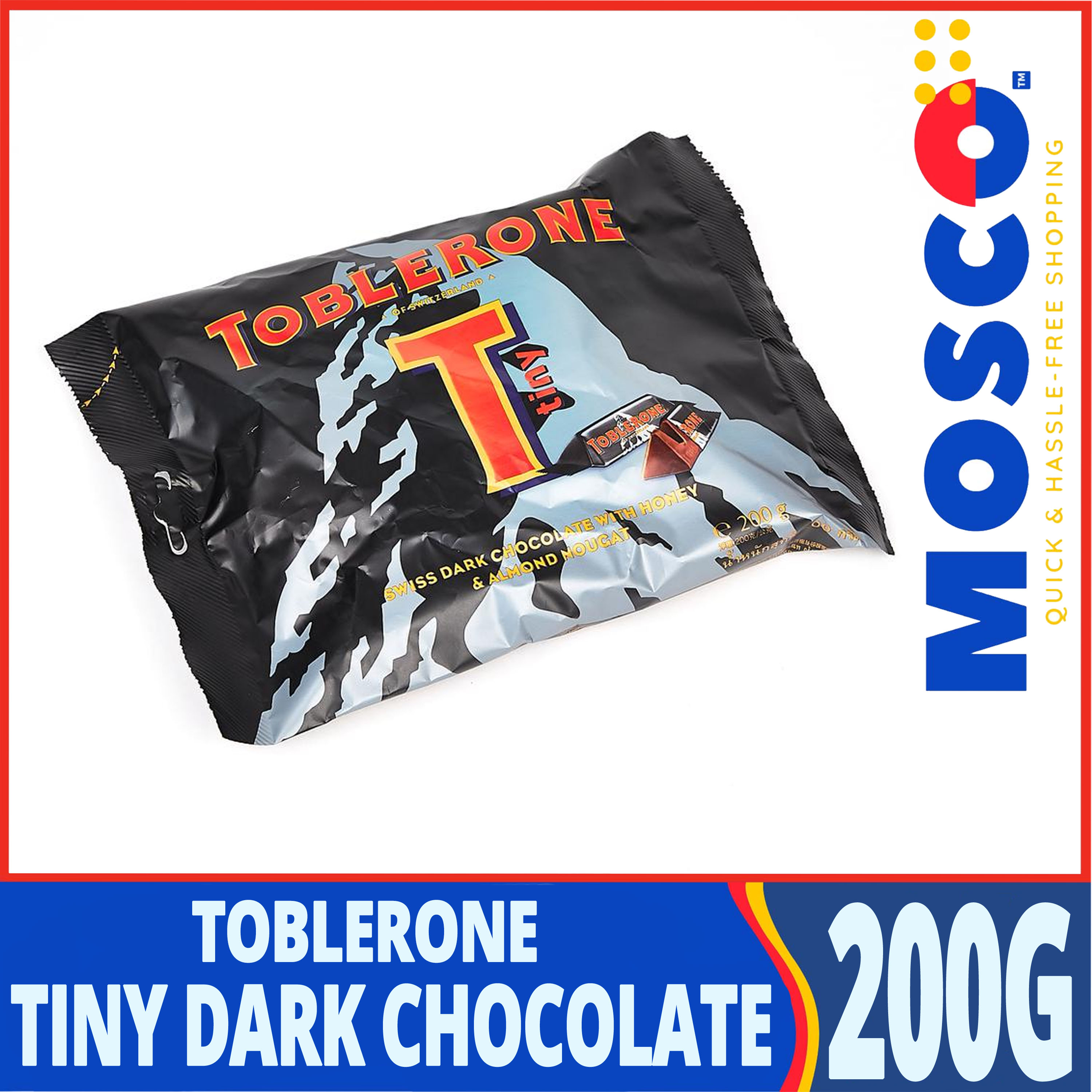Toblerone Tiny Dark Chocolate 200g | Lazada PH