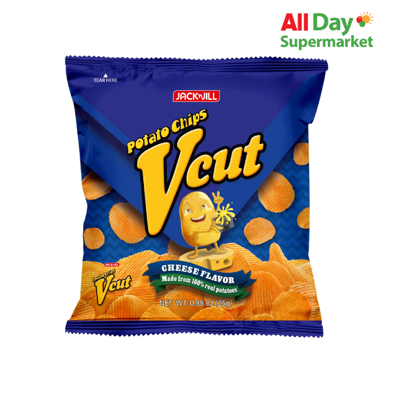 Vcut Potato Chips Cheese 25G | Lazada PH