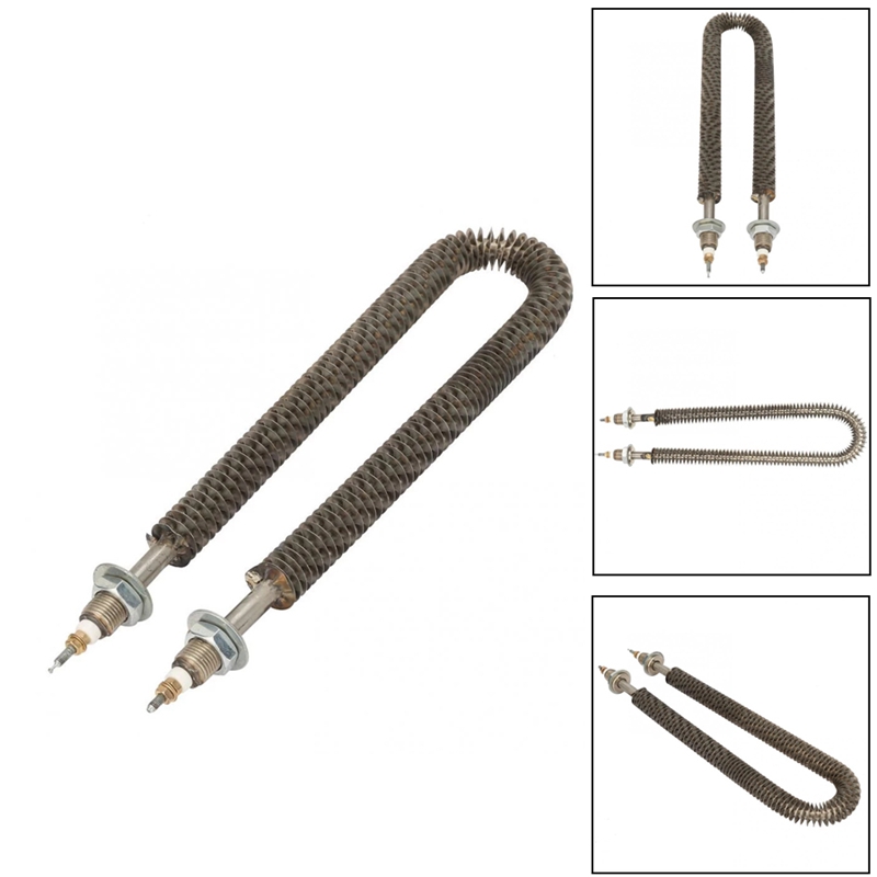 U Type Finned Electric Heat Tube Stainless Steel Fin Heating Elements ...