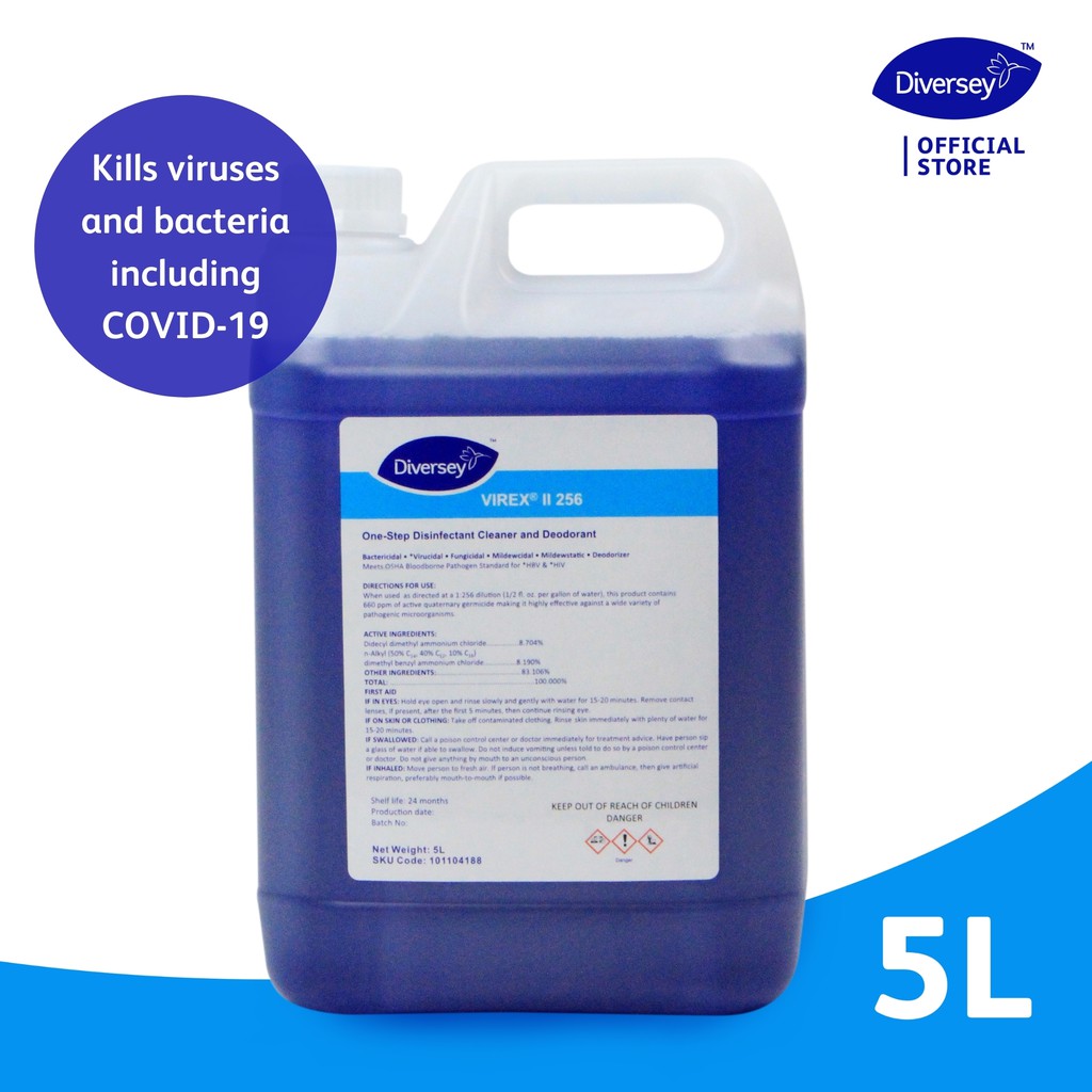 Diversey Virex II 256 5L | Lazada PH