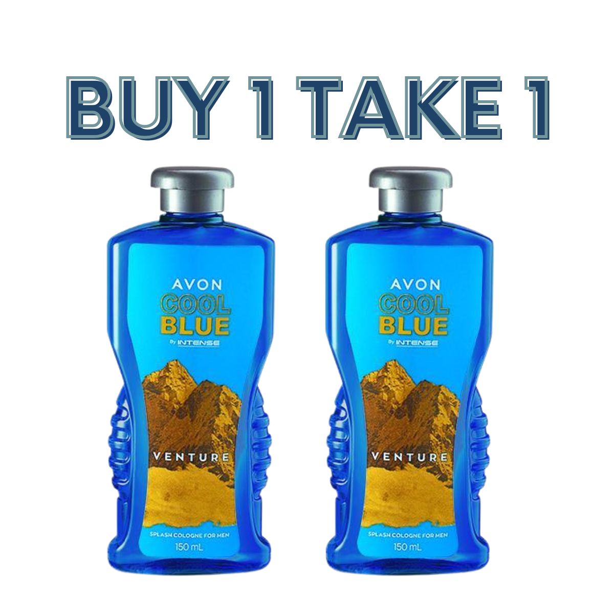 Avon Cool Blue Venture by Intense Splash Cologne for men 150ml | Lazada PH