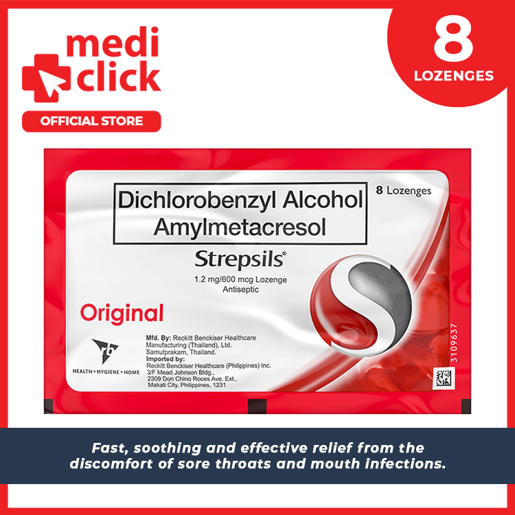 Strepsils Original 8 Lozenges | Lazada PH