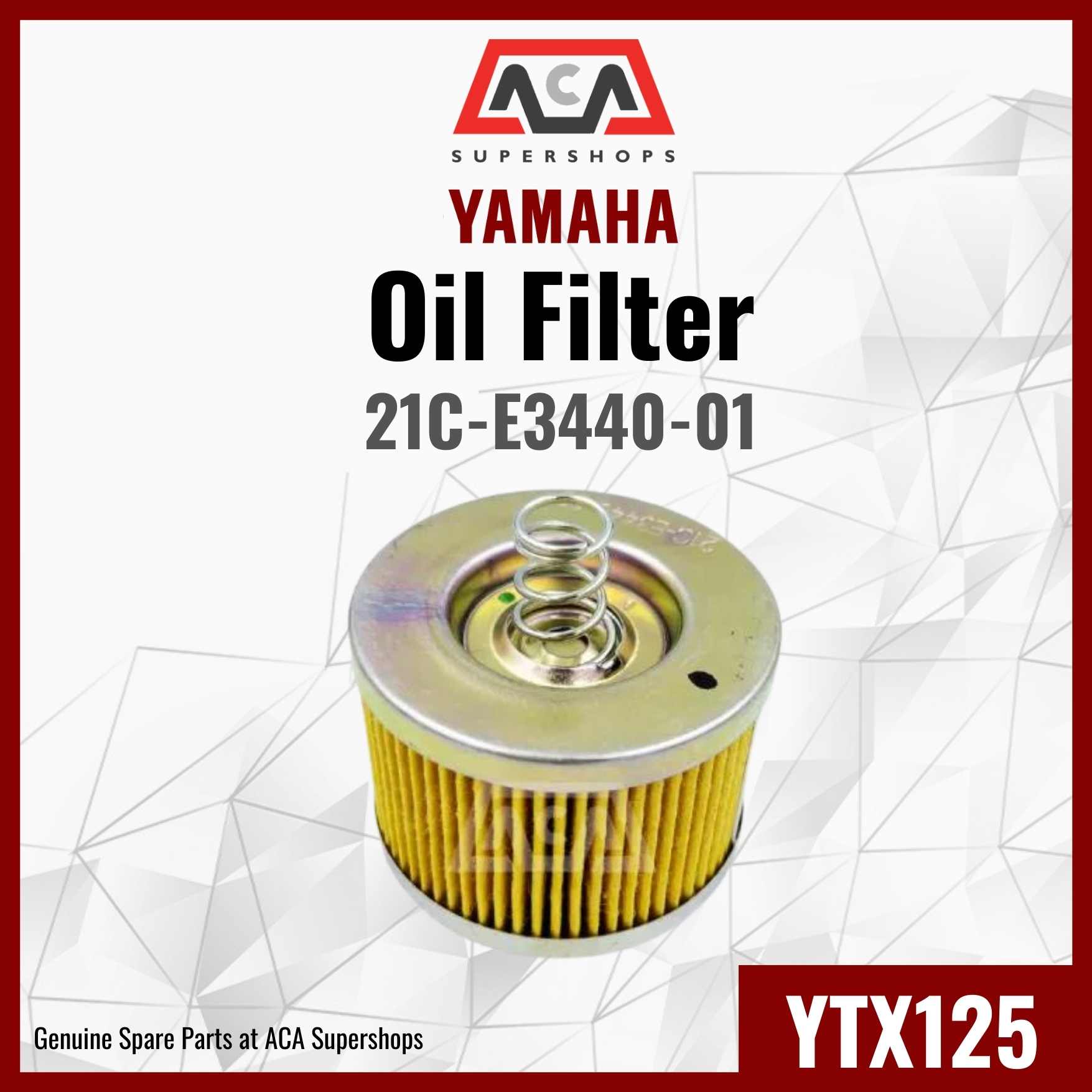 Yamaha Casa Original Oil Filter YTX 125 21C-E3440-01 | Lazada PH