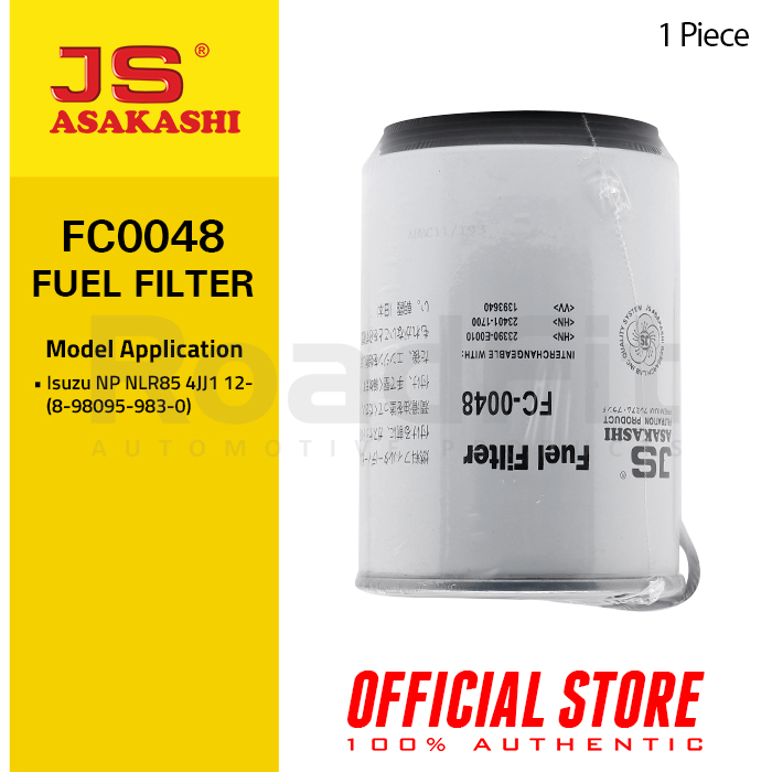 JS Fuel Filter FC0048 For Isuzu NP NLR85 4JJ1 2012- (8-98095-983-0 ...
