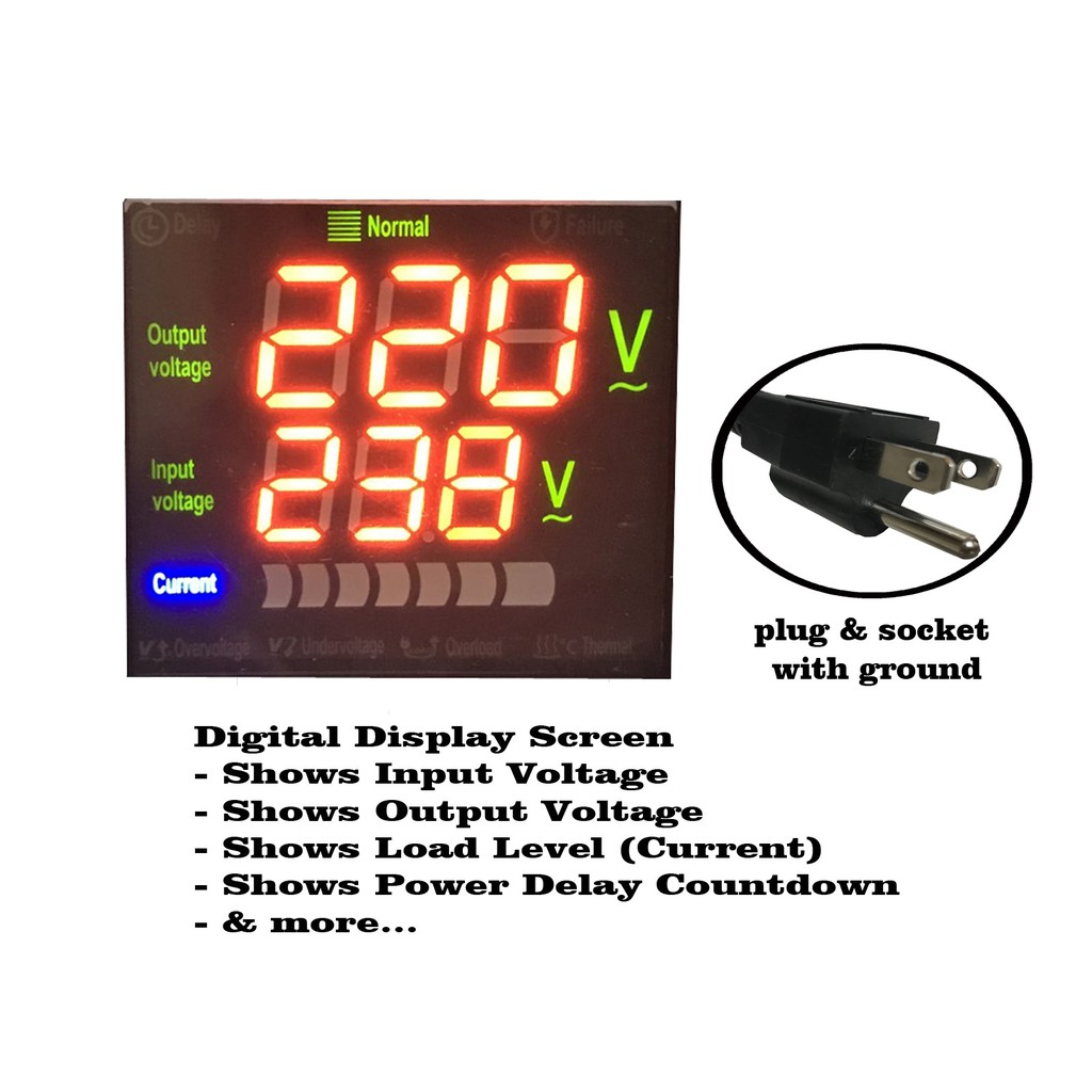 High quality Precision Tech AVR 500watts Servo-motor type(Digital ...