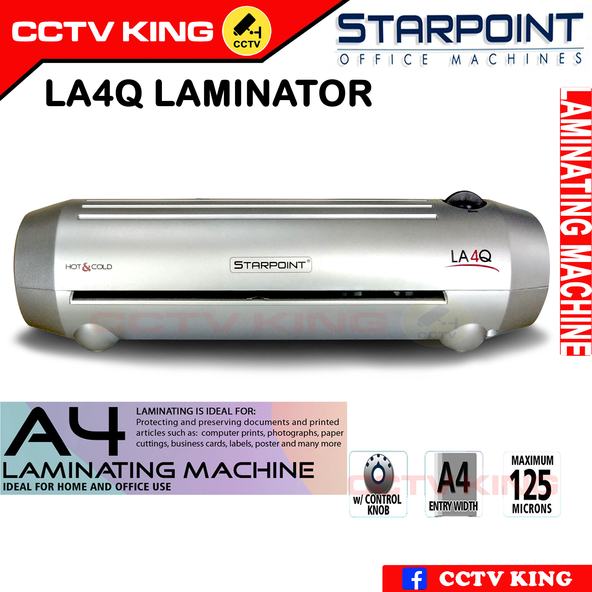 STARPOINT ID Laminating Machine Hot & Cold Laminator Pouch Laminator ...