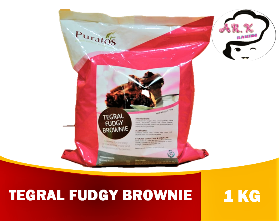 Puratos Premix Tegral Fudgy Brownie Cake mix 1kg | Lazada PH