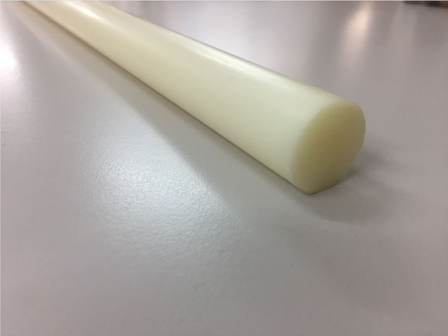 ERTALON® 6PLA 25mm diameter x 500mm L MC Nylon Rod MC 907 Monomer Cast ...