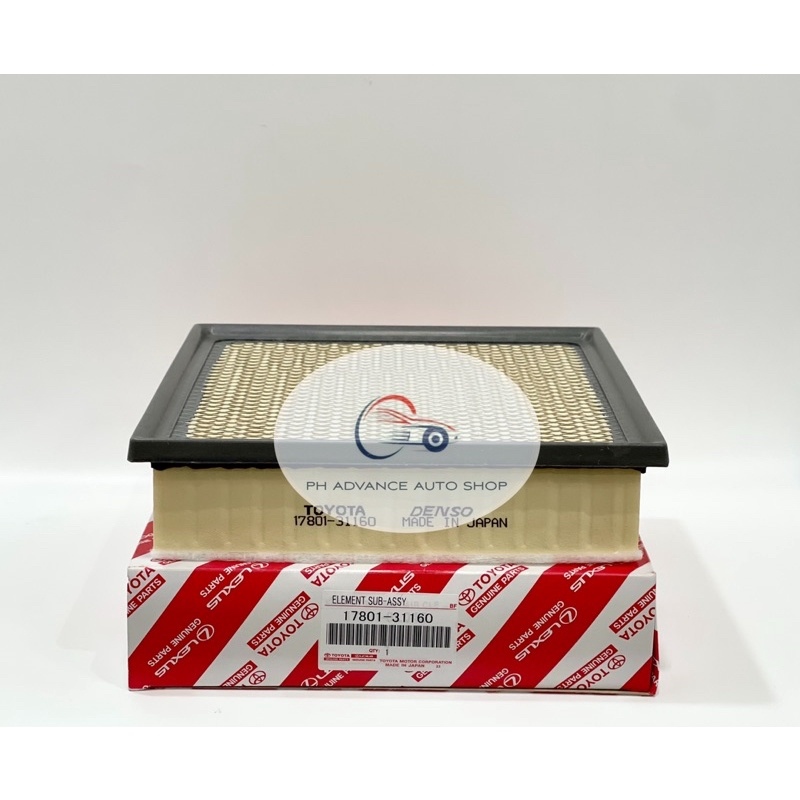 -- Air Filter Toyota HiAce Commuter / GL Grandia 2019-Up 17801-31160 ...