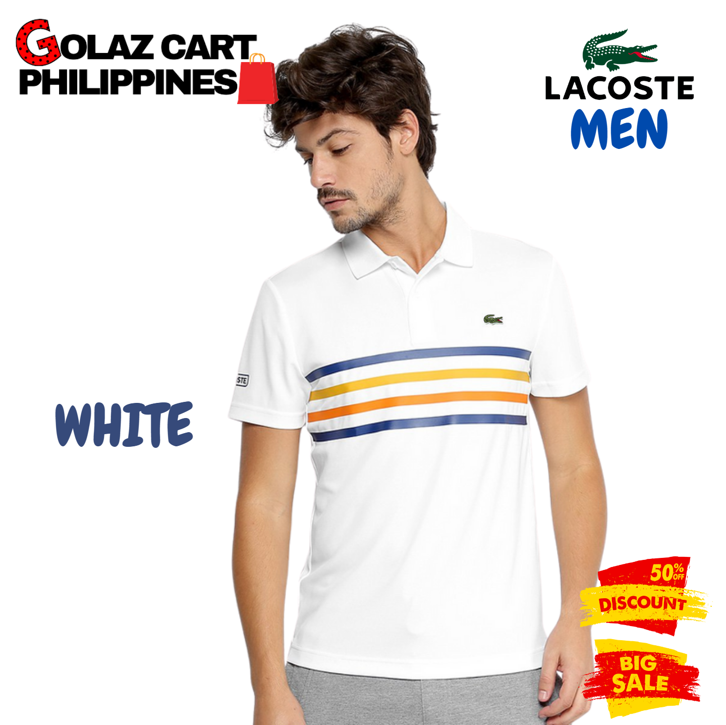 LACOSTE POLO SHIRT FOR MEN LIMITED EDITION | Lazada PH