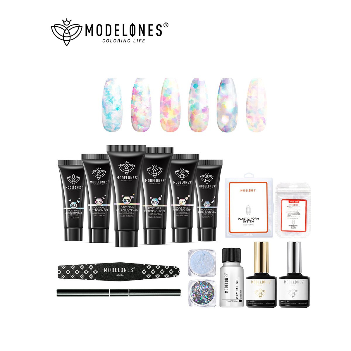 16 ColorSet Solid Nail Gel Palette Mud Painting Gel Set For Nail Art Design Semi Permanent Soak ...