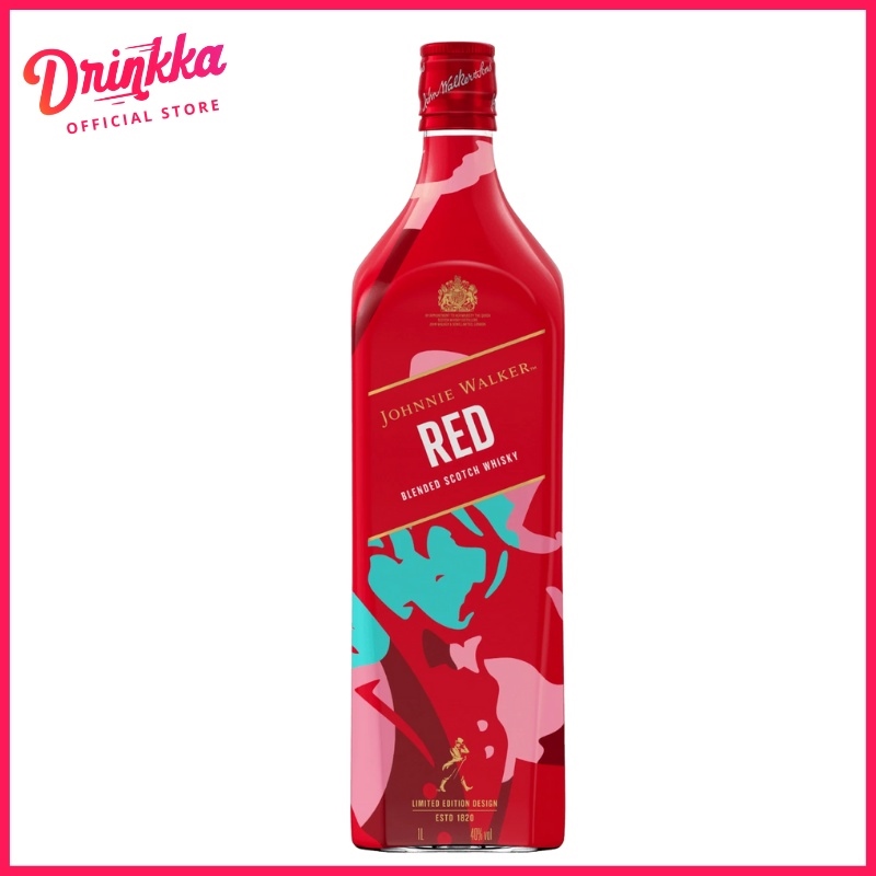 Johnnie Walker Red Label Icons 2.0 1Liter Blended Scotch Whisky | Lazada PH