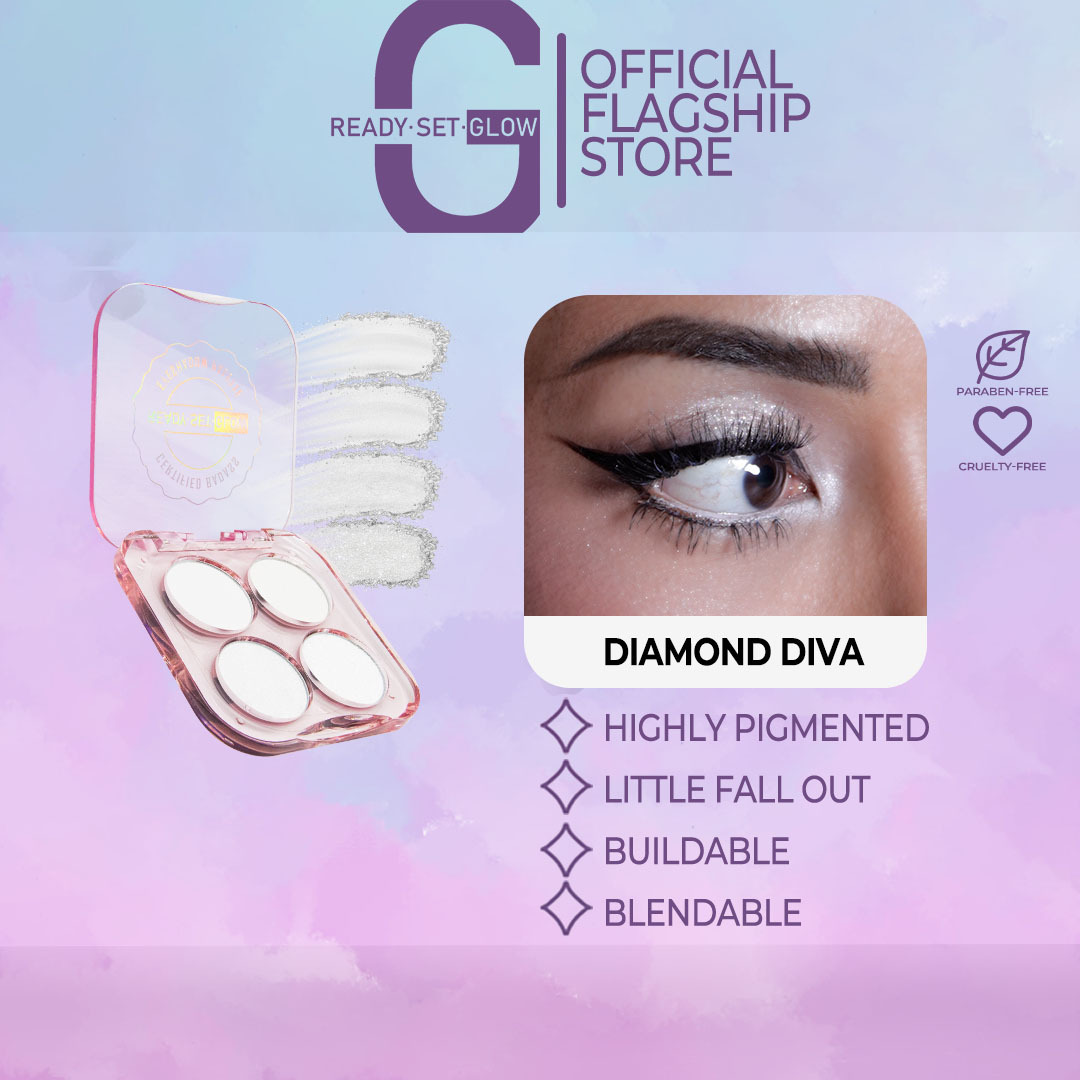 Ready Set Glow Badass Eyeshadow Palette | Highly Pigmented | Buildable ...