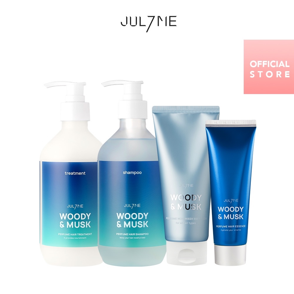Julyme Signature Set Perfume Shampoo 500ml Plus Treatment Non Wash Hair ...