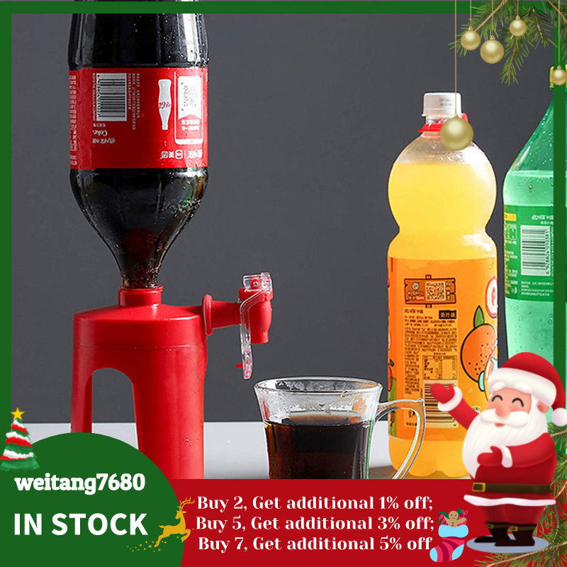 1pcs Soda Dispenser Tap Drinking Water Dispense Bottle Upside Down Coke ...