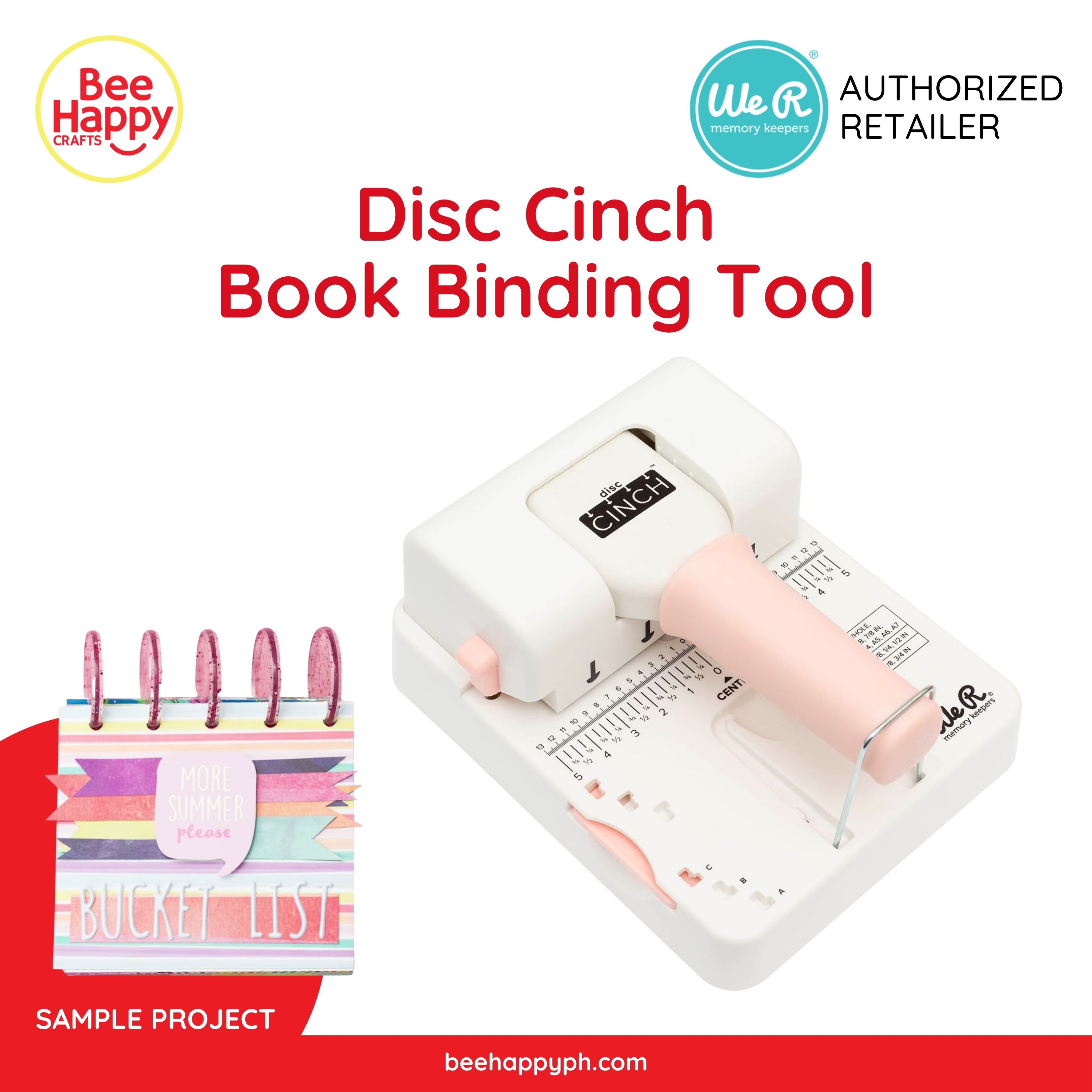We R Memory Keepers Disc Cinch Book Binding Tool | Lazada PH