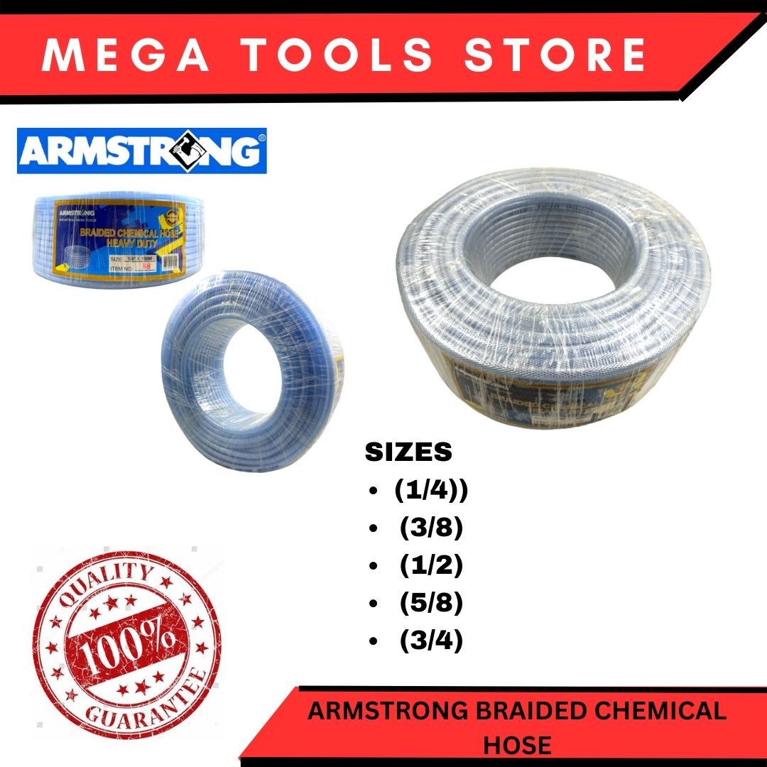 ARMSTRONG BRAIDED CHEMICAL HOSE HEAVY DUTY | Lazada PH