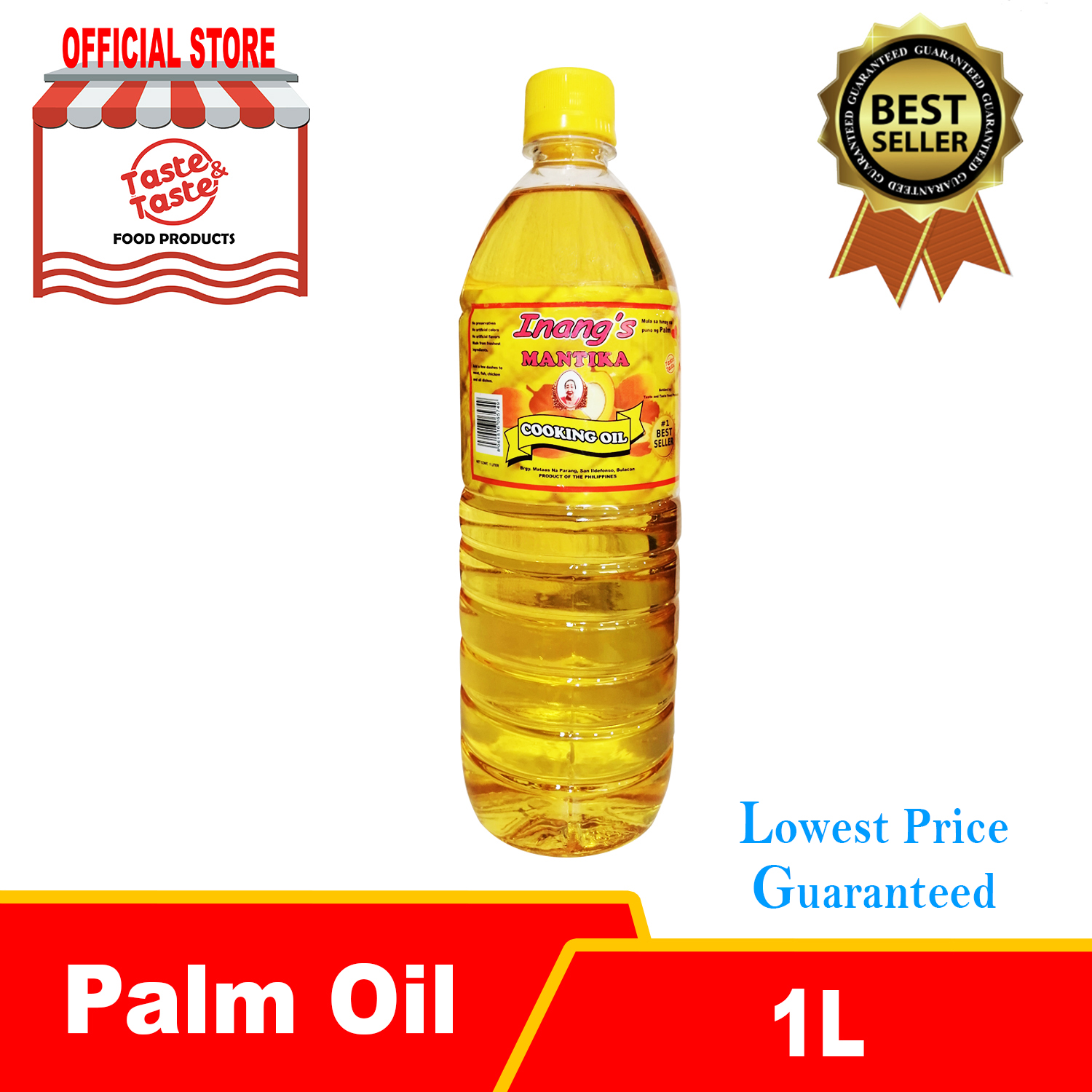 INANG'S MANTIKA 1LITER (PALM OIL) | Lazada PH
