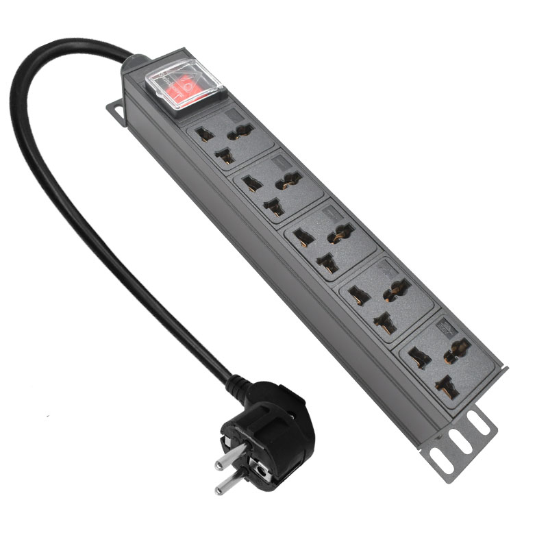pdu power socket rack Power strip Rackmount for cabinet Power Box 2-24 ...