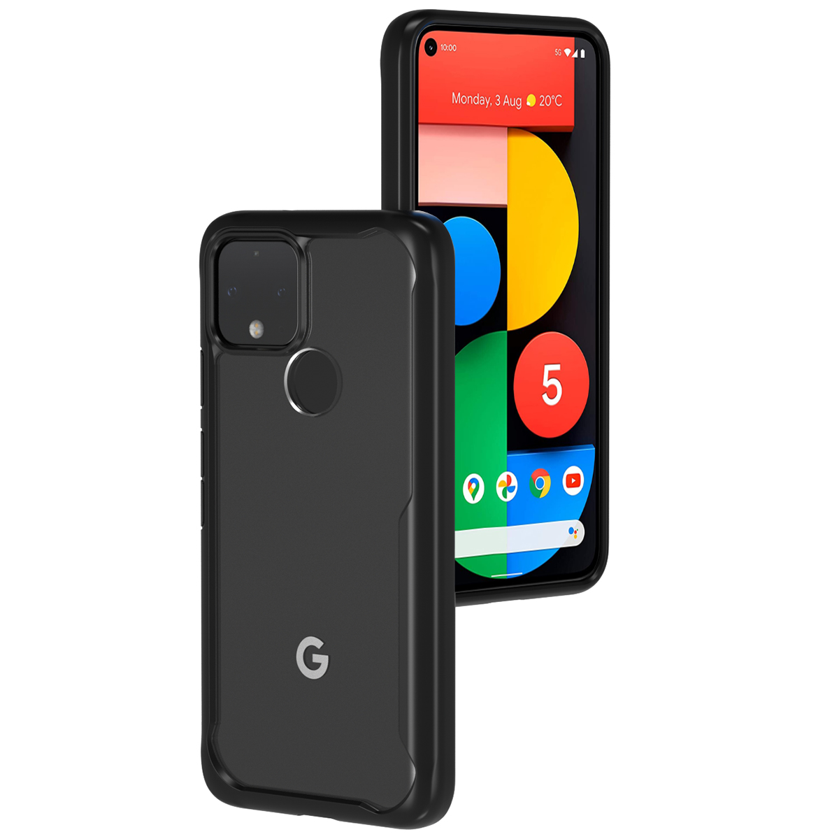 Google Pixel 4A 5G Case, WindCase Slim Anti-Scratch Fexible TPU Frame ...
