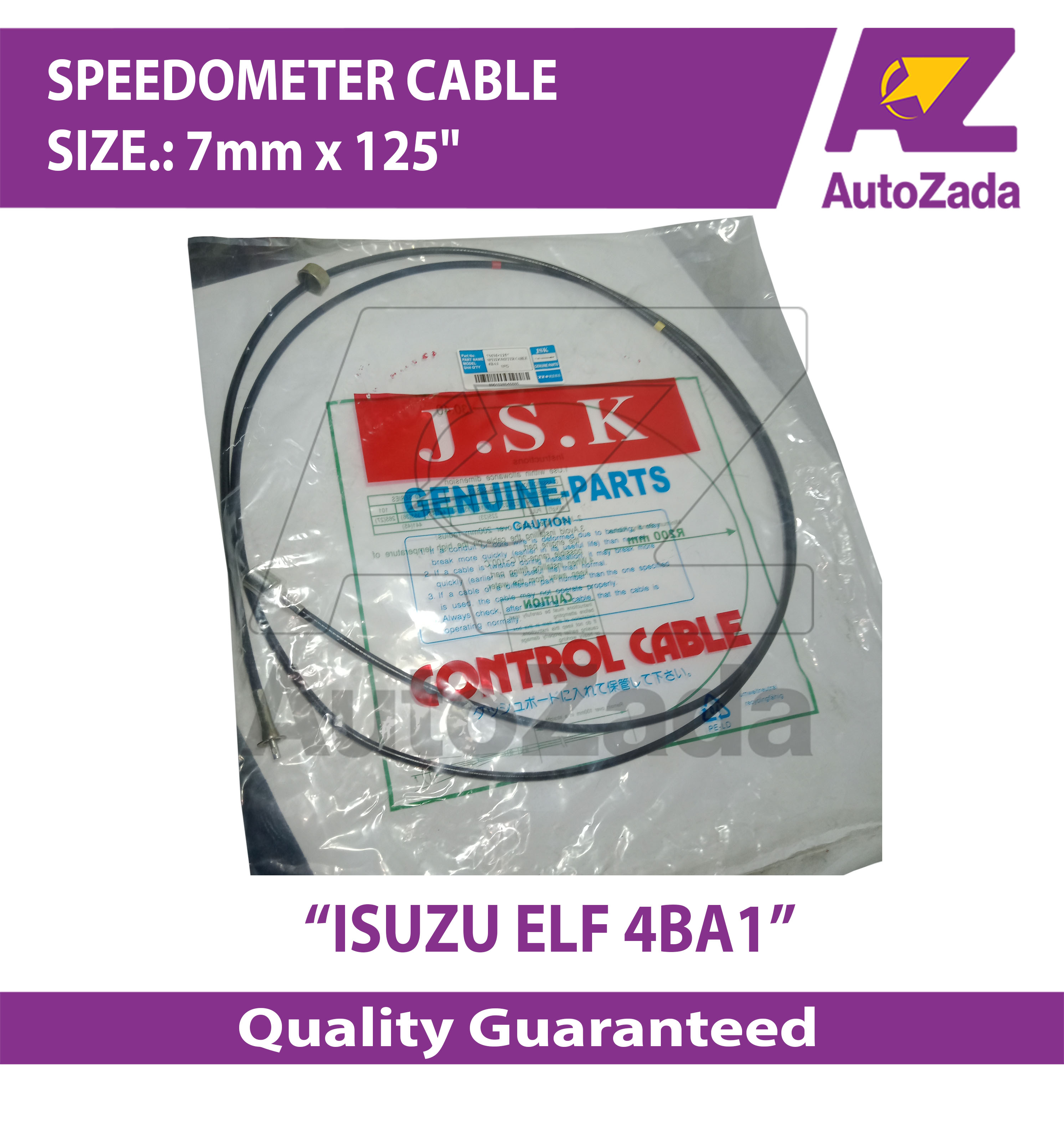 SPEEDOMETER CABLE ISUZU ELF 4BA1 125" | Lazada PH