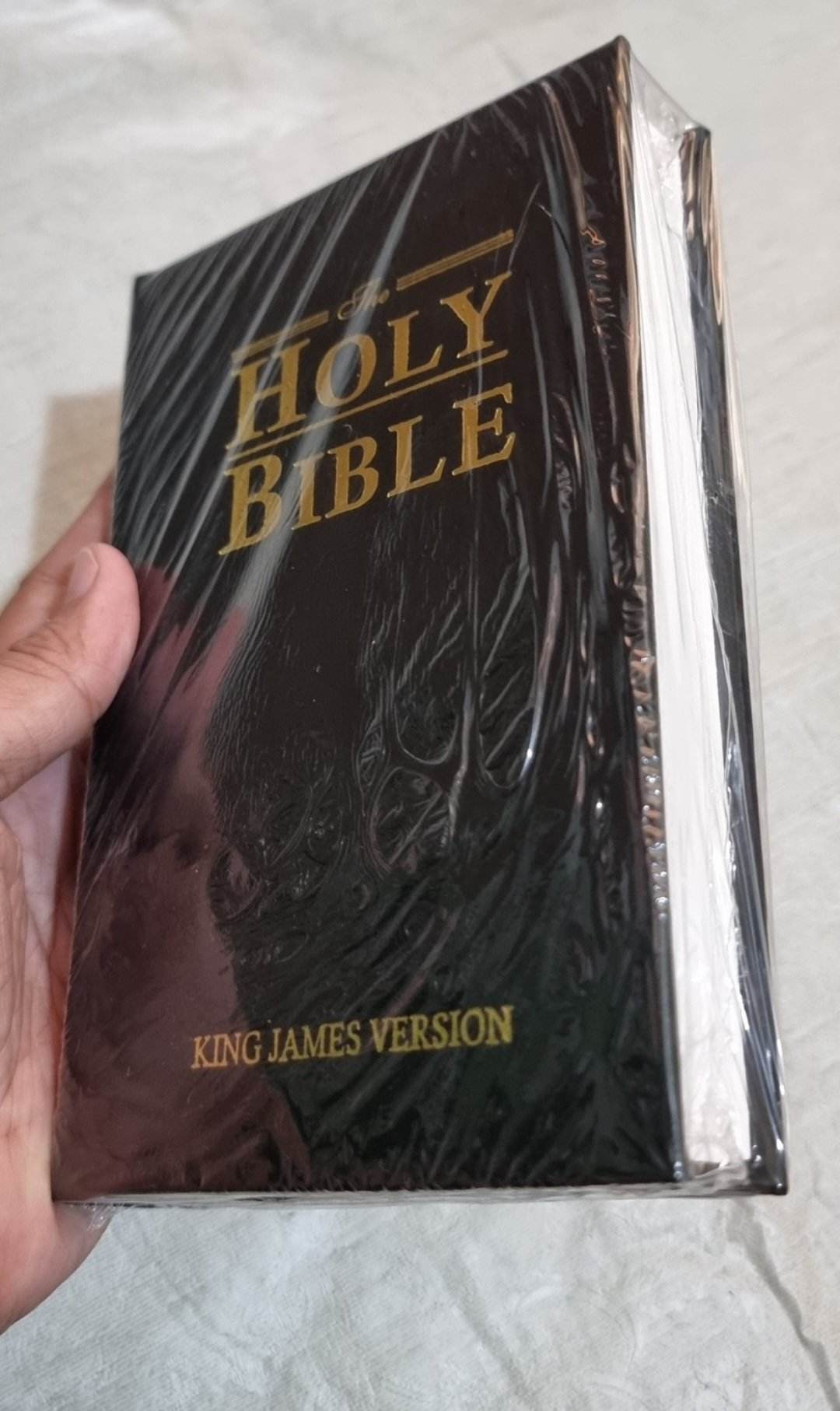 The Holy Bible (KJV) -English Hardbound Cover/ Compact / 6 x 1.2 x 4.25 ...