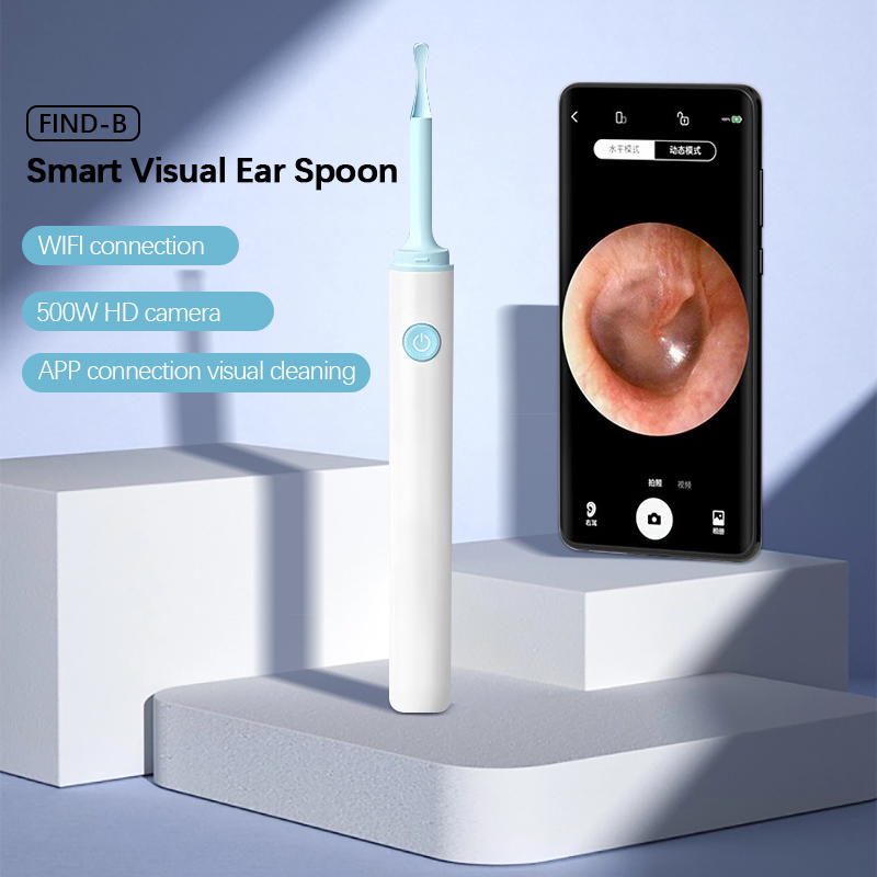 Xiaomi Soulear Wifi Smart Visual Ear Cleaner Endoscope Earpick Otoscope ...