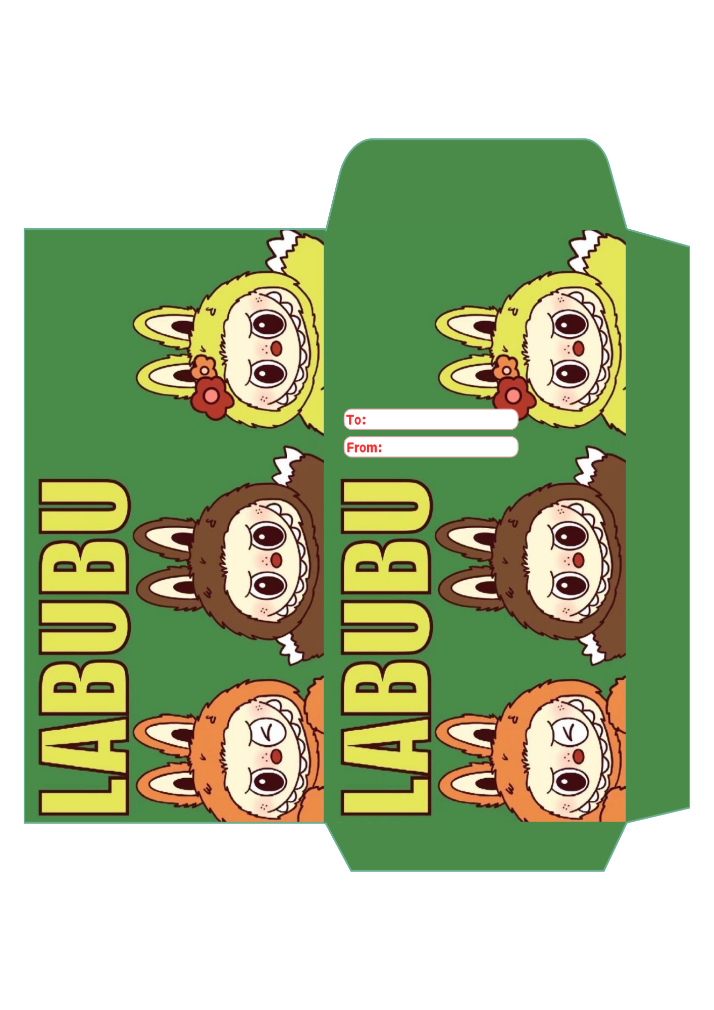 Labubu Money Envelope Ampao Angpao | Lazada PH