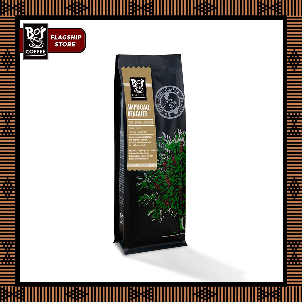 Bo's Coffee Ampucao, Benguet Arabica Coffee Beans (250g) | Lazada PH