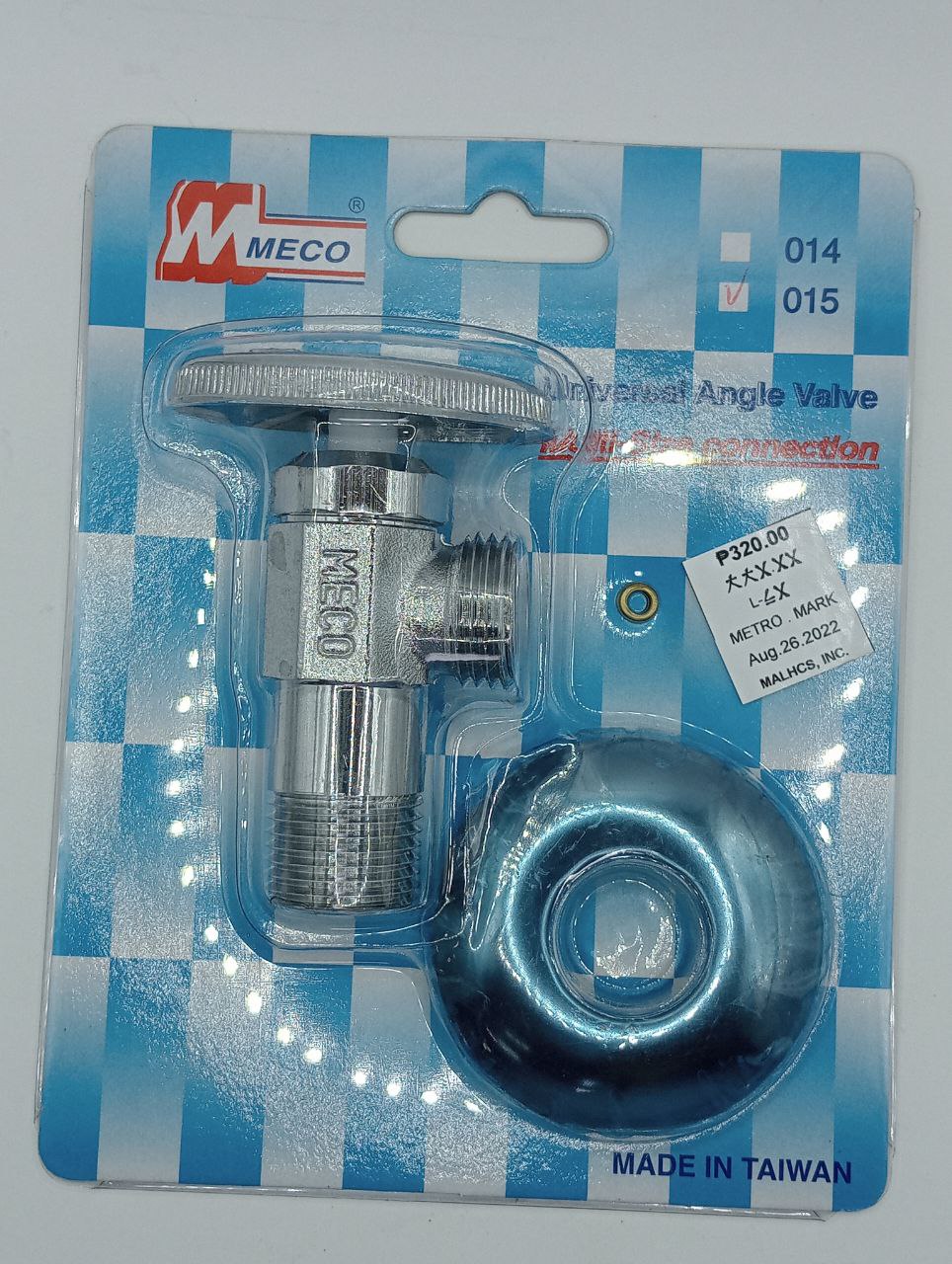 Meco Universal Angle Valve 1/2 inch #015 | Lazada PH