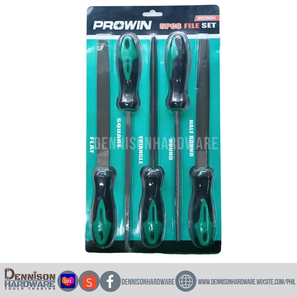 #19907 PROWIN TOOLS 5PC FILE SET 8" dennisonhardware | Lazada PH