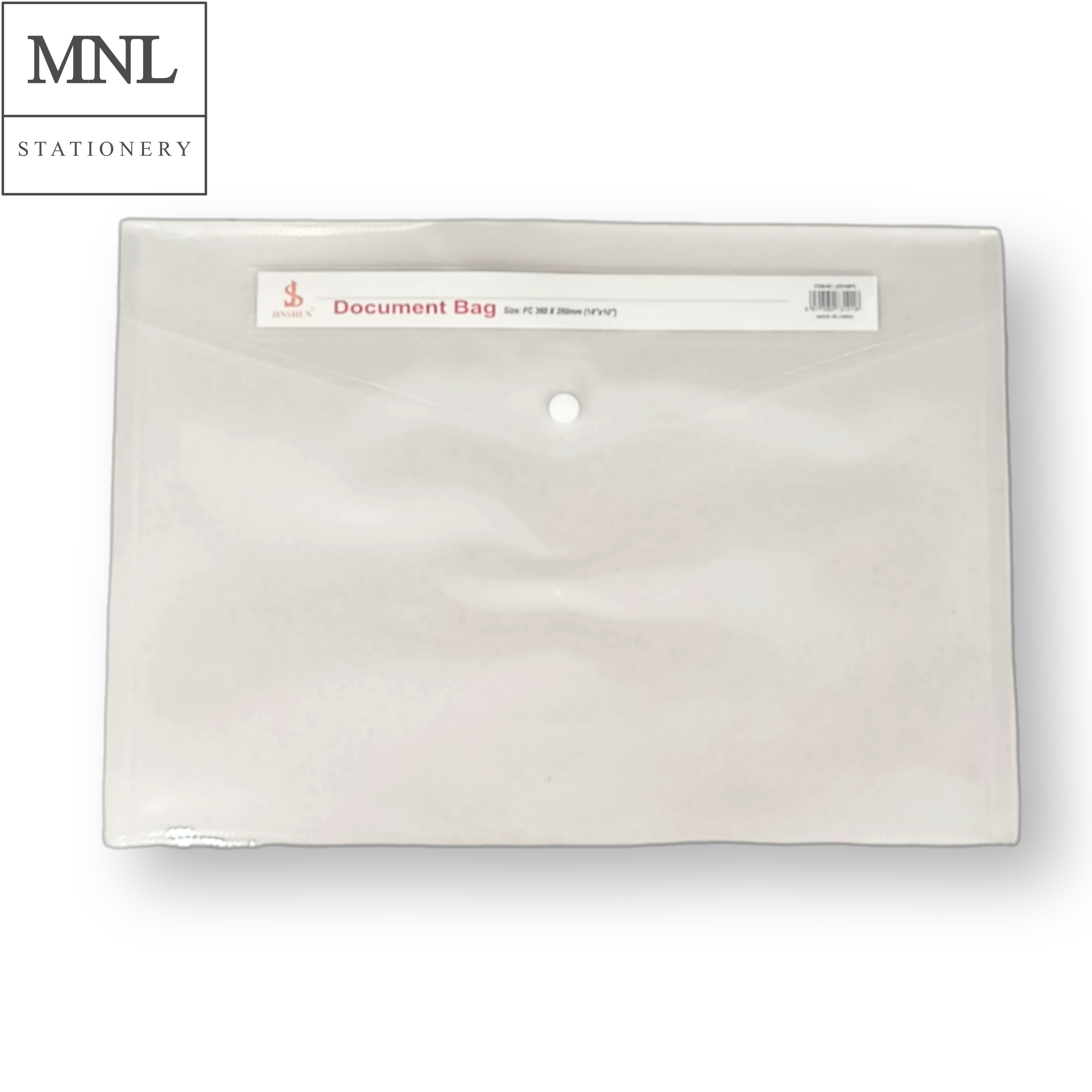 MNL Long Transparent Clear Plastic Envelope File Folder Organizer ...