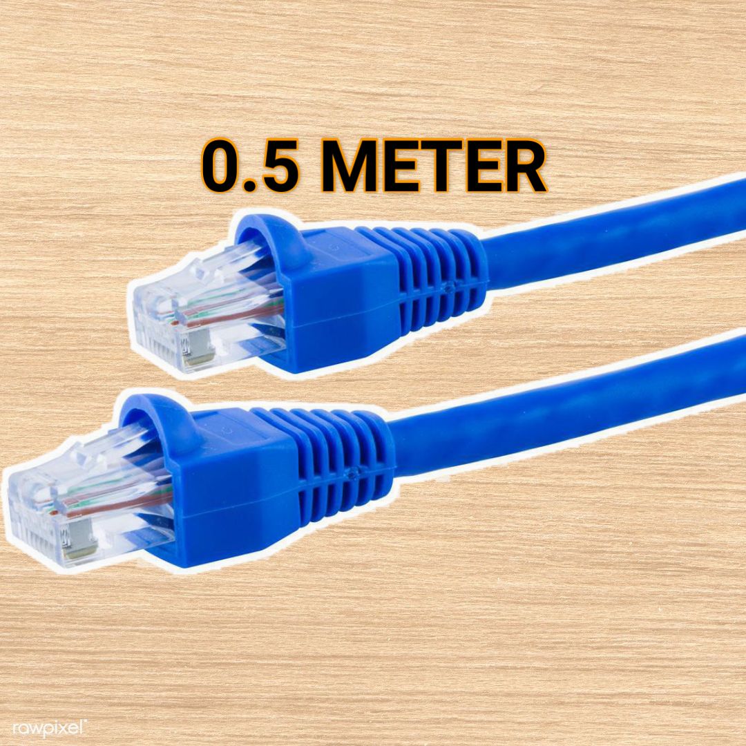 CAT6 Lan Cable 1 Feet 1 Meter to 10 Meters COMLINK Indoor UTP Ethernet Patch Cable Ready to Use ...