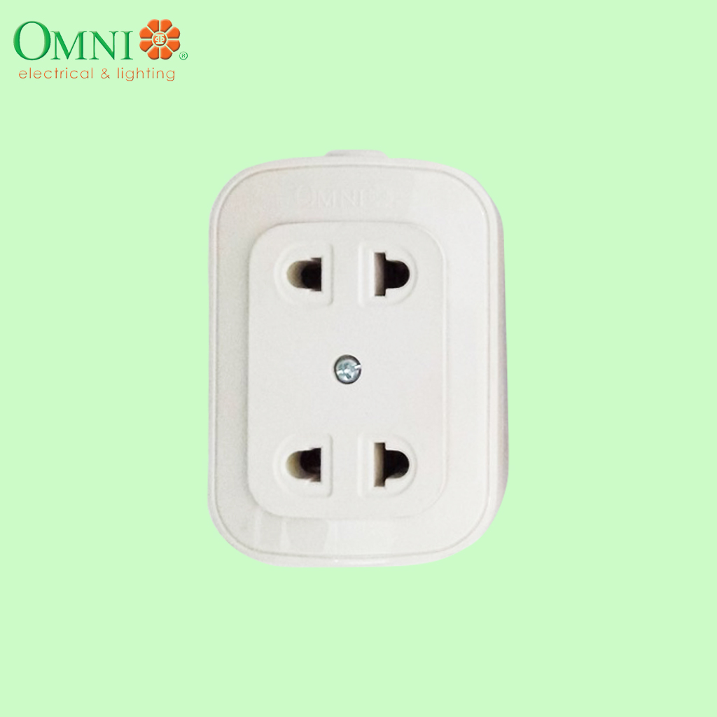 OMNI Original Surface 2 Gang Convenience Outlet 10A 250V Original WSO ...