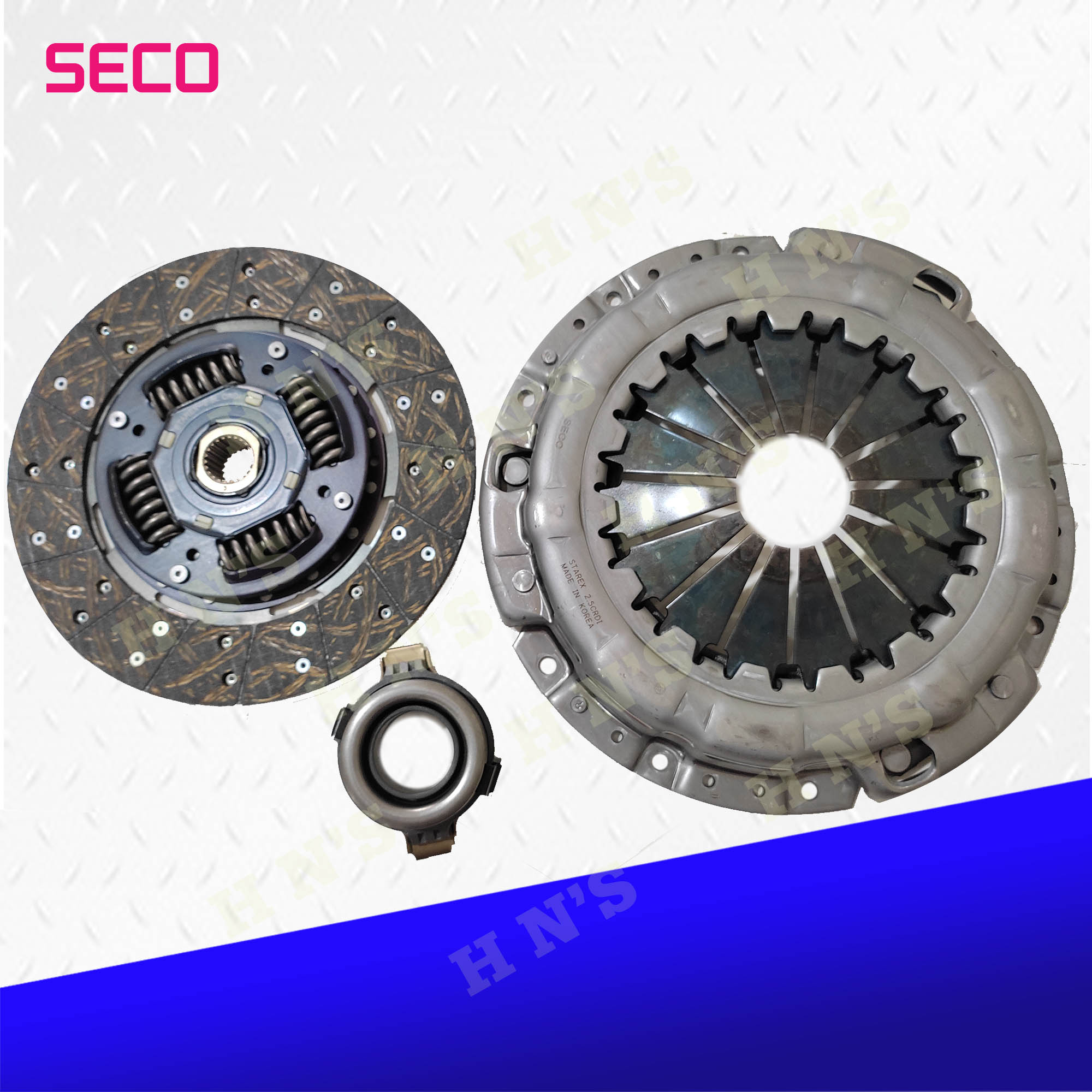 SECO Clutch Disc Clutch Cover with Release Bearing Set for Hyundai ...