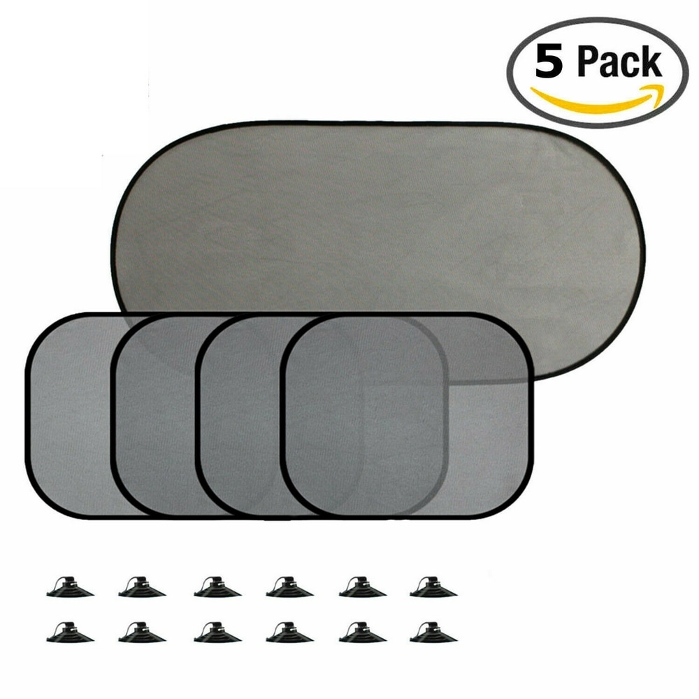 5PCS 3D Photocatalyst Mesh Sun Visor Window Screen Sunshade Car Curtain ...