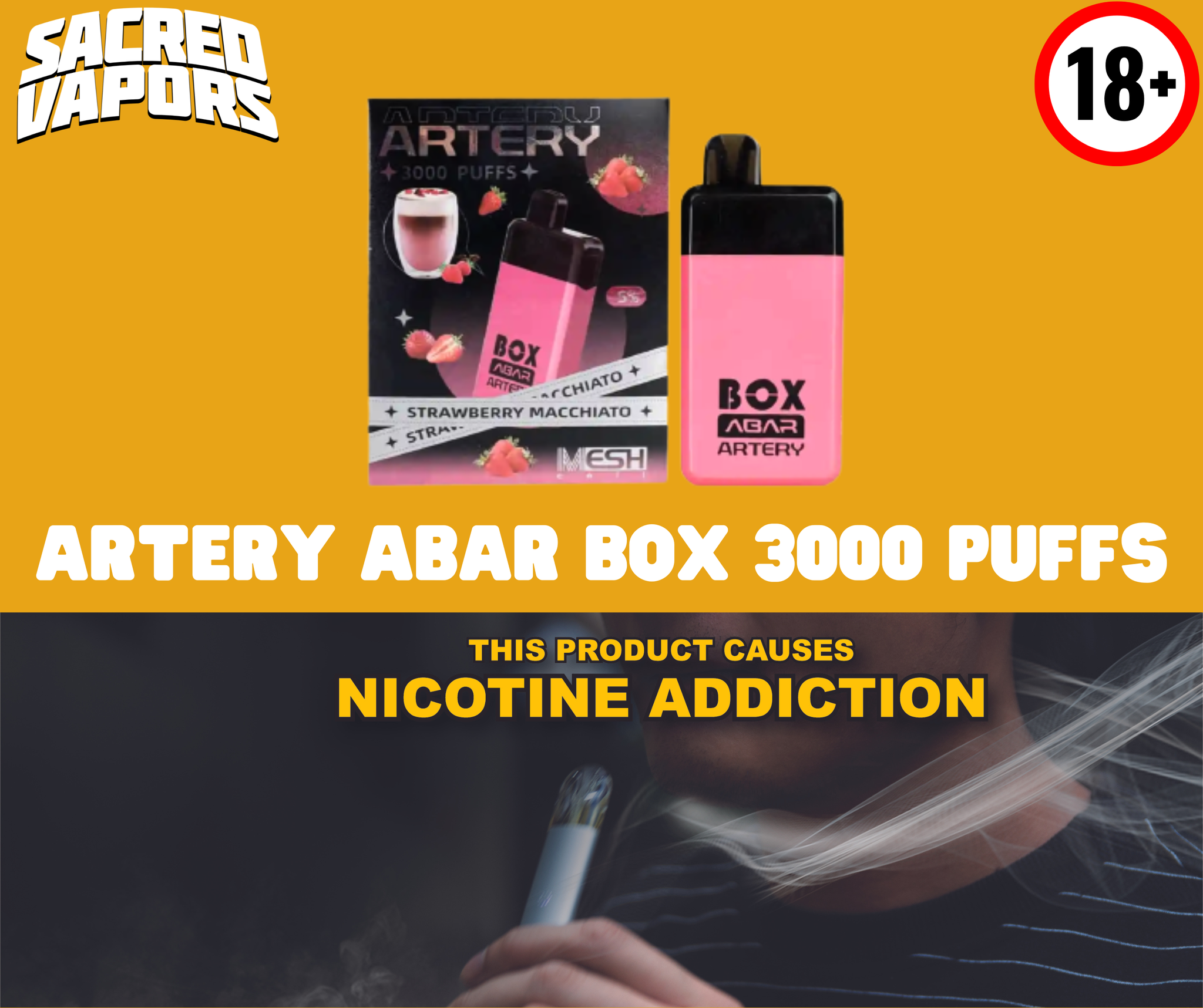 ARTERY ABAR BOX 3000 NW FLAVORS | Lazada PH