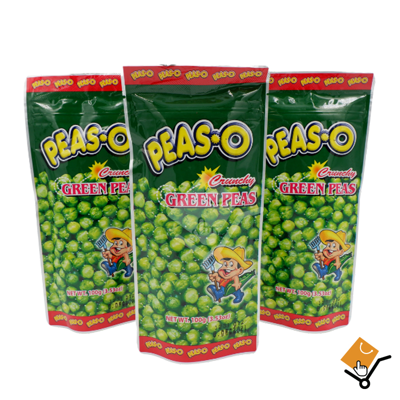 Peas-O Crunchy Green Peas Set of 3 100g | Lazada PH