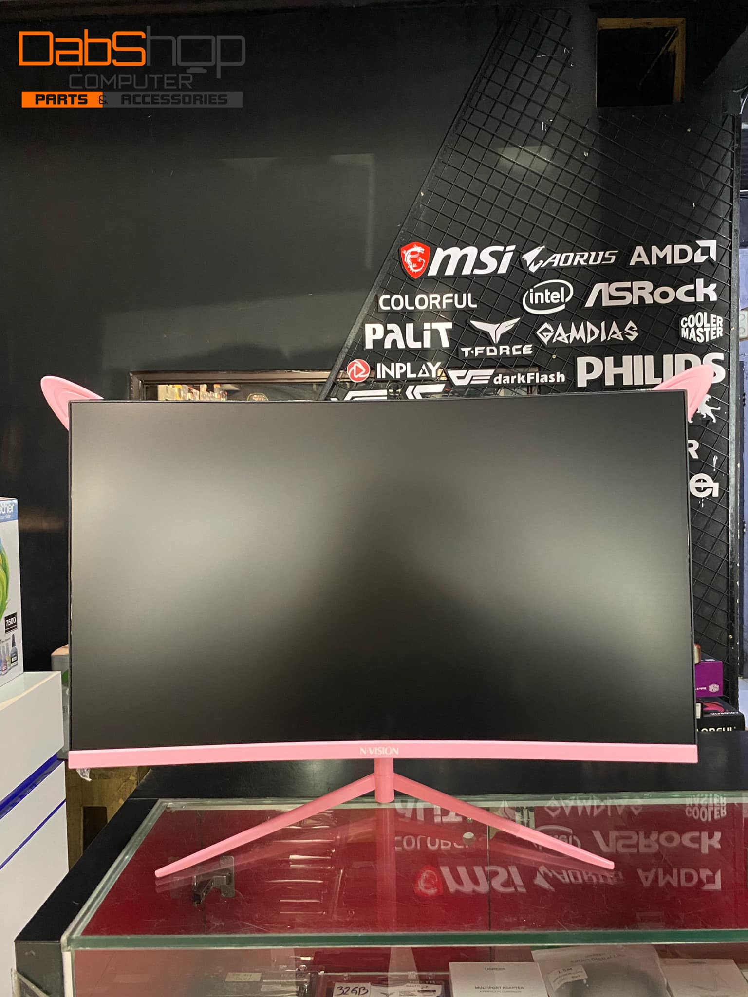 NVISION IN27FGP CURVED 165HZ 27" GAMING MONITOR | PINK | Lazada PH