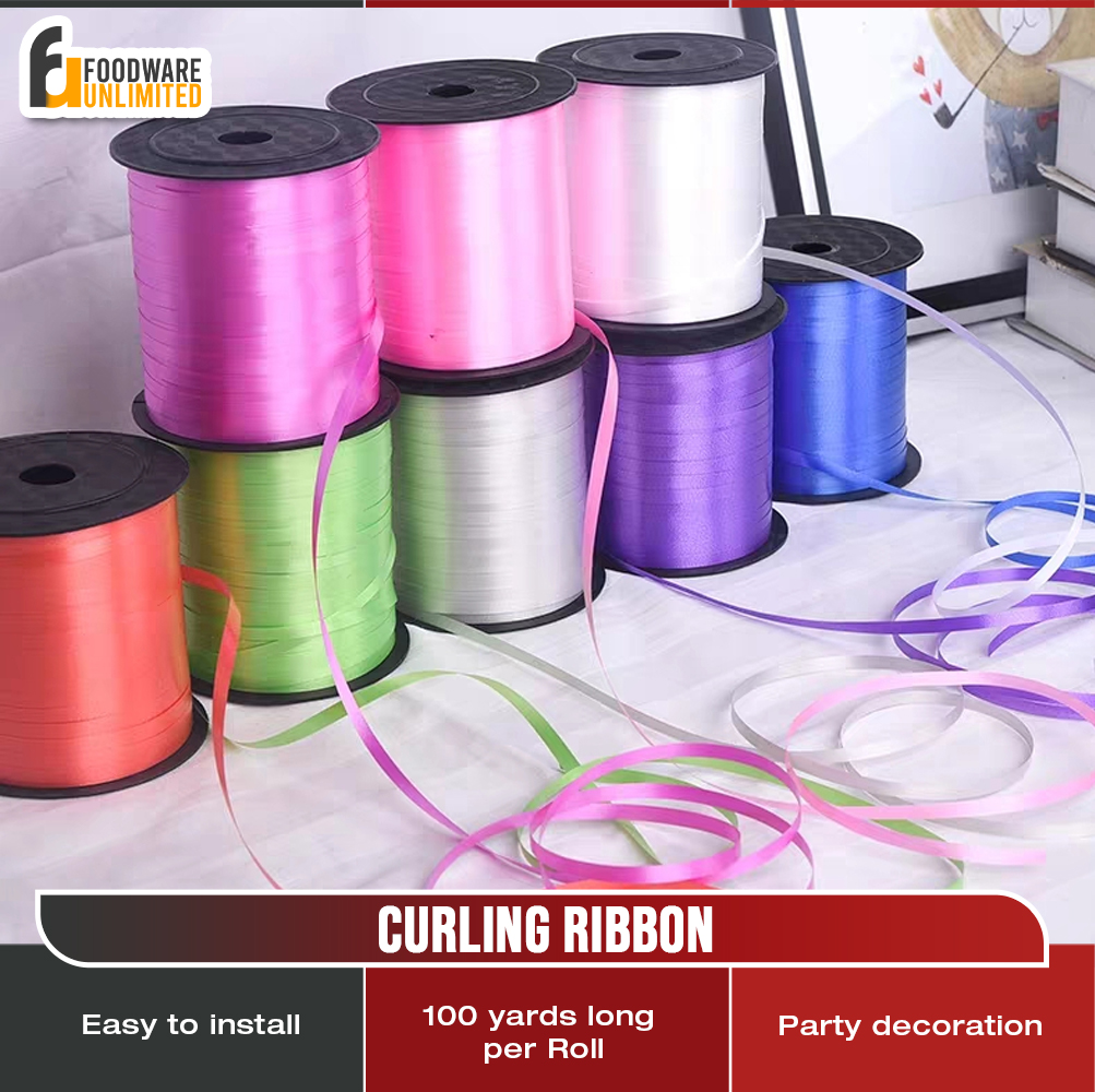100 meters Birthday Curling Ribbon | Ballon Ribbon | Party Decor ...