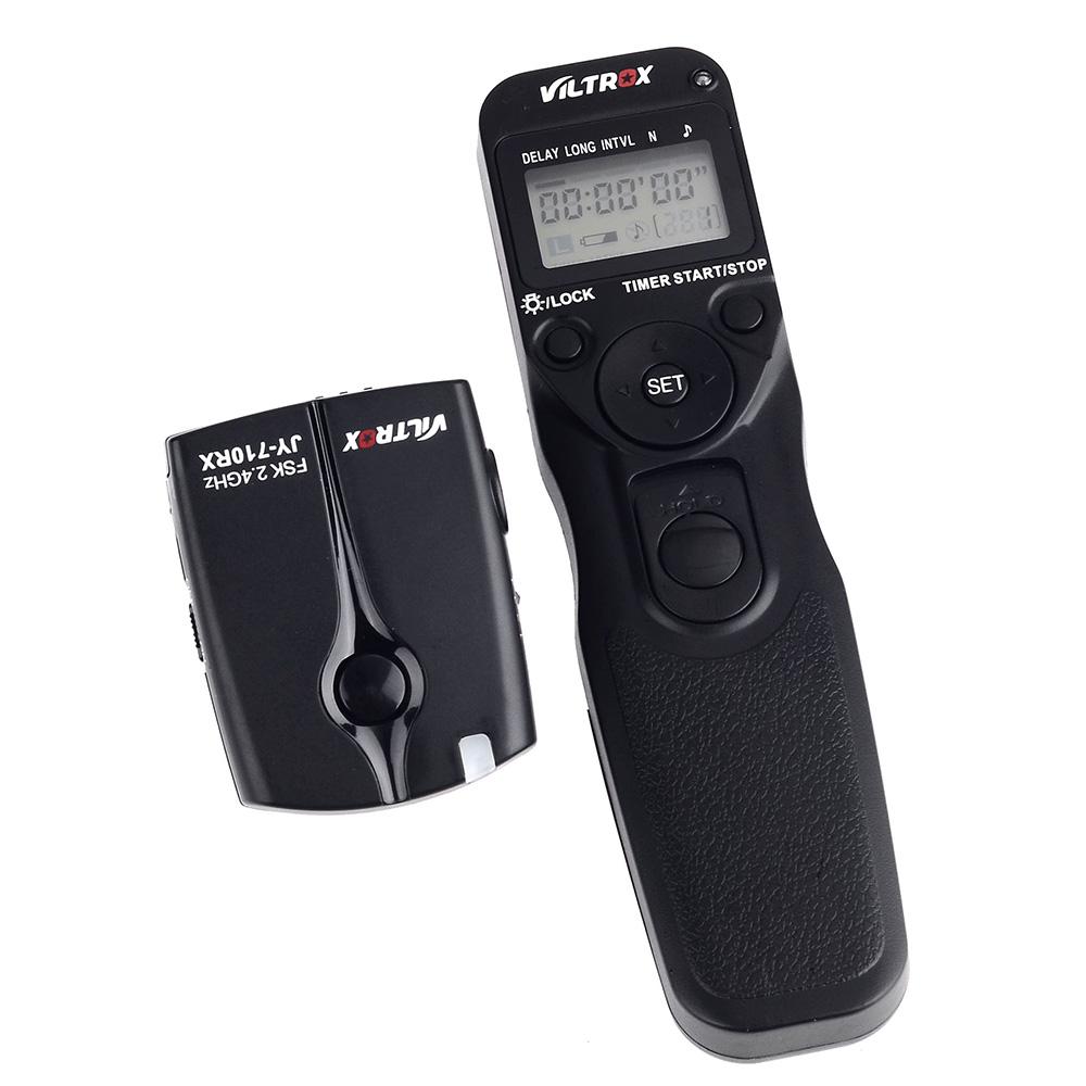 VILTROX JY-710 2.4GHZ ไร้สาย FSK เลนส์ติดกล้องโทรศัพท์มือถือชุดควบคุม Time Lapse Intervalometer ...